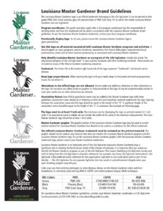 LMG Brand Guidelines – Master Gardeners of Greater New Orleans
